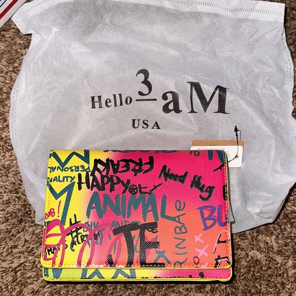 Bags | Hello 3am Crossbody Purse | Poshmark